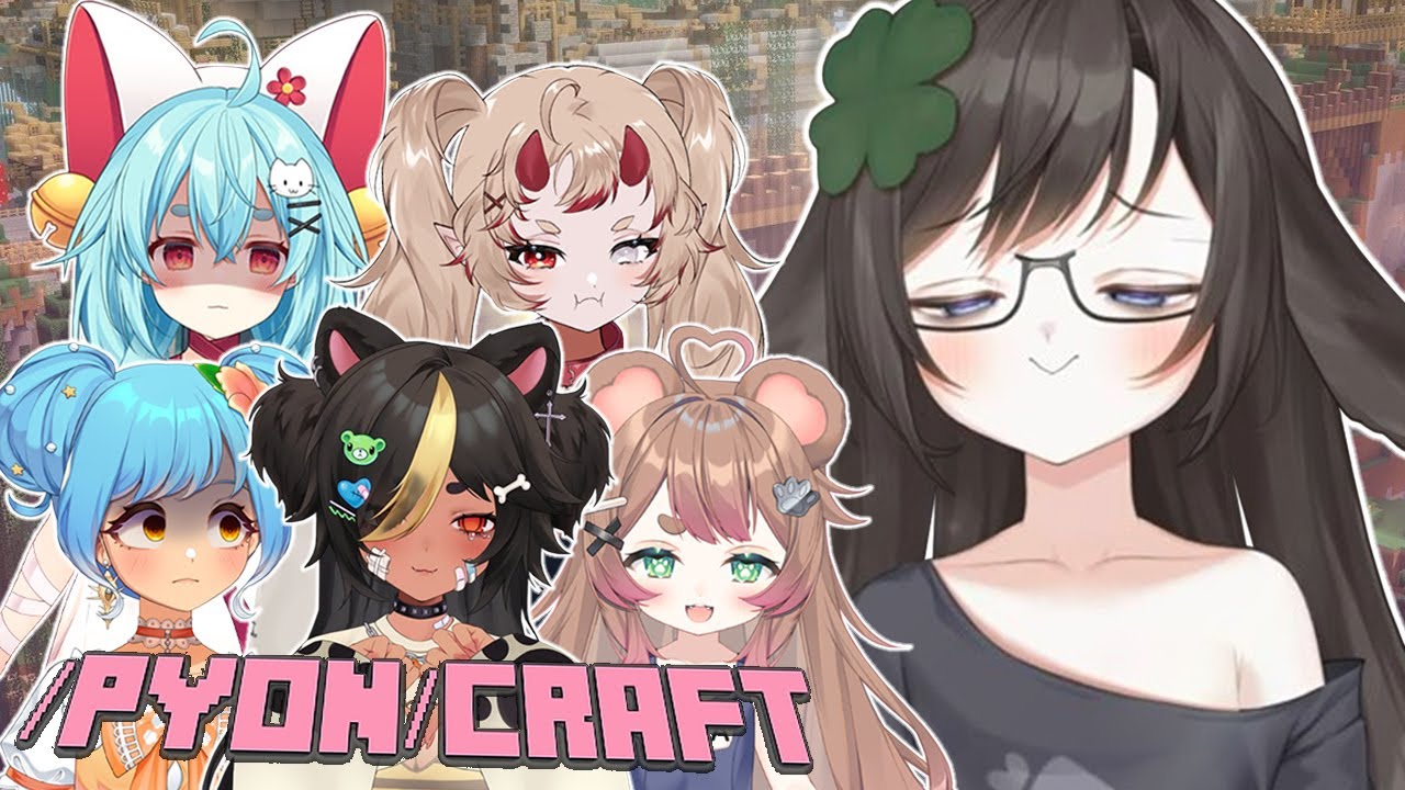 GIRLS ONLY TIME IN MINECRAFT!! | Let's play /pyon/craft! - YouTube