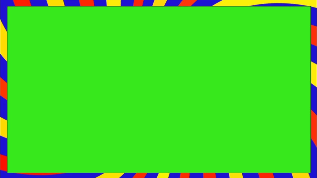 green screen border free green screen Border Video - YouTube