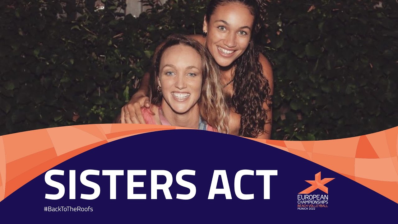 Meet Zoé and Anouk Vergé-Dépré I Beach Volleyball I European Volleyball ...