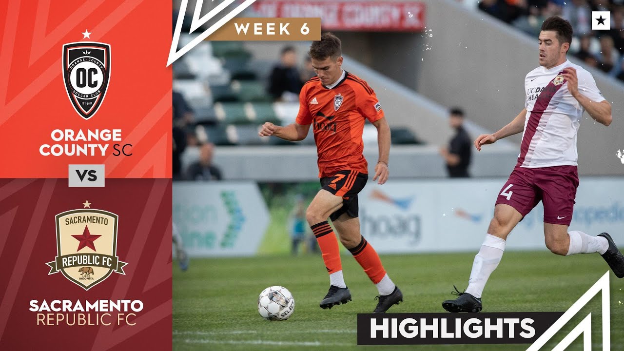 Orange County SC vs. Sacramento Republic FC - Game Highlights | 04-16 ...