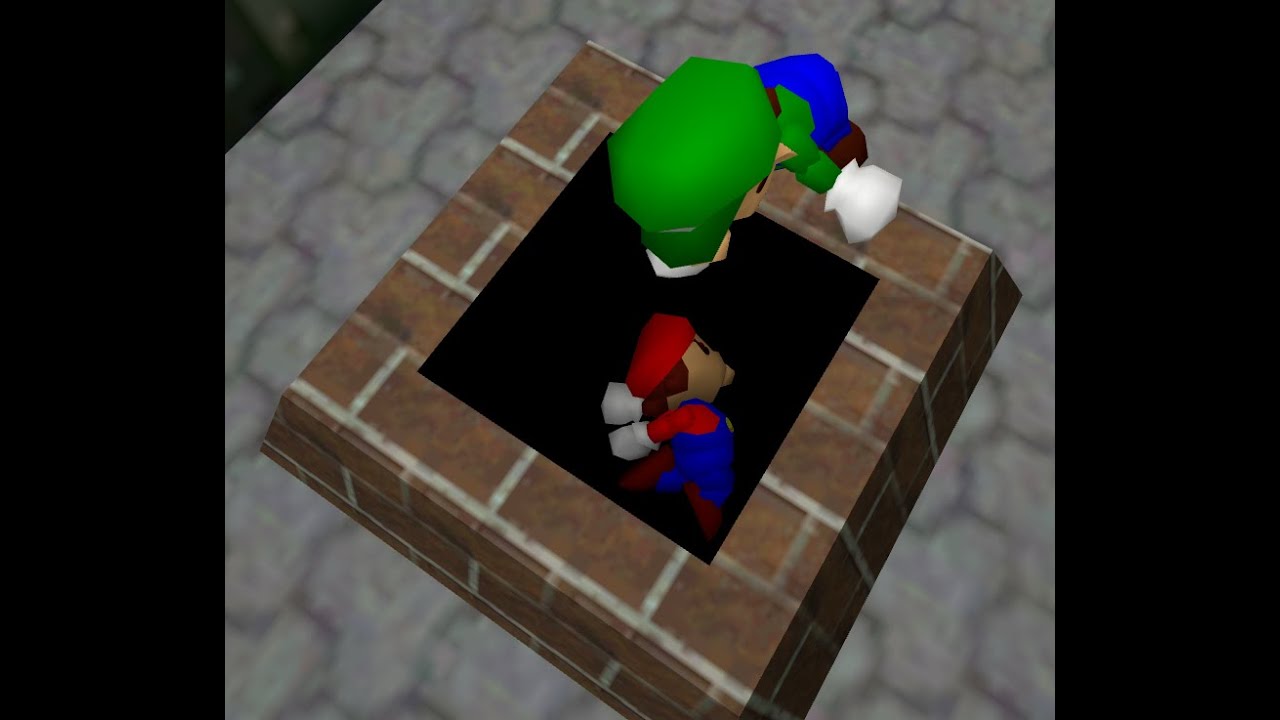 Every Copy Of Mario 64 Is Personalized (Game Over but its a Mario And ...