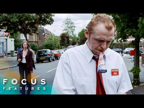 Shaun of the Dead | Shaun Goes to the Shop Unaware of the Zombies (Full Scene)
