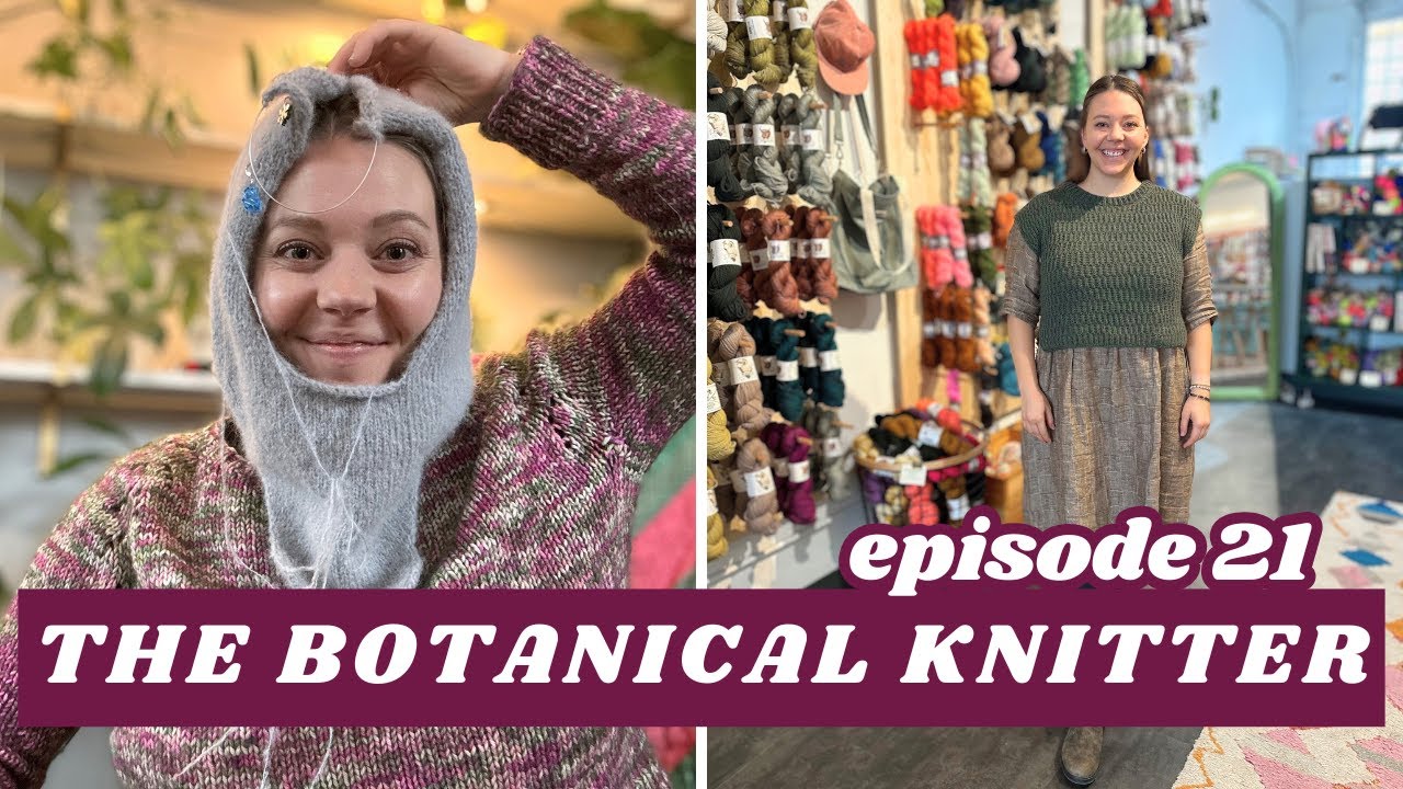 Episode 21 - joy of wool + syncopated brioche + new hood pattern - YouTube