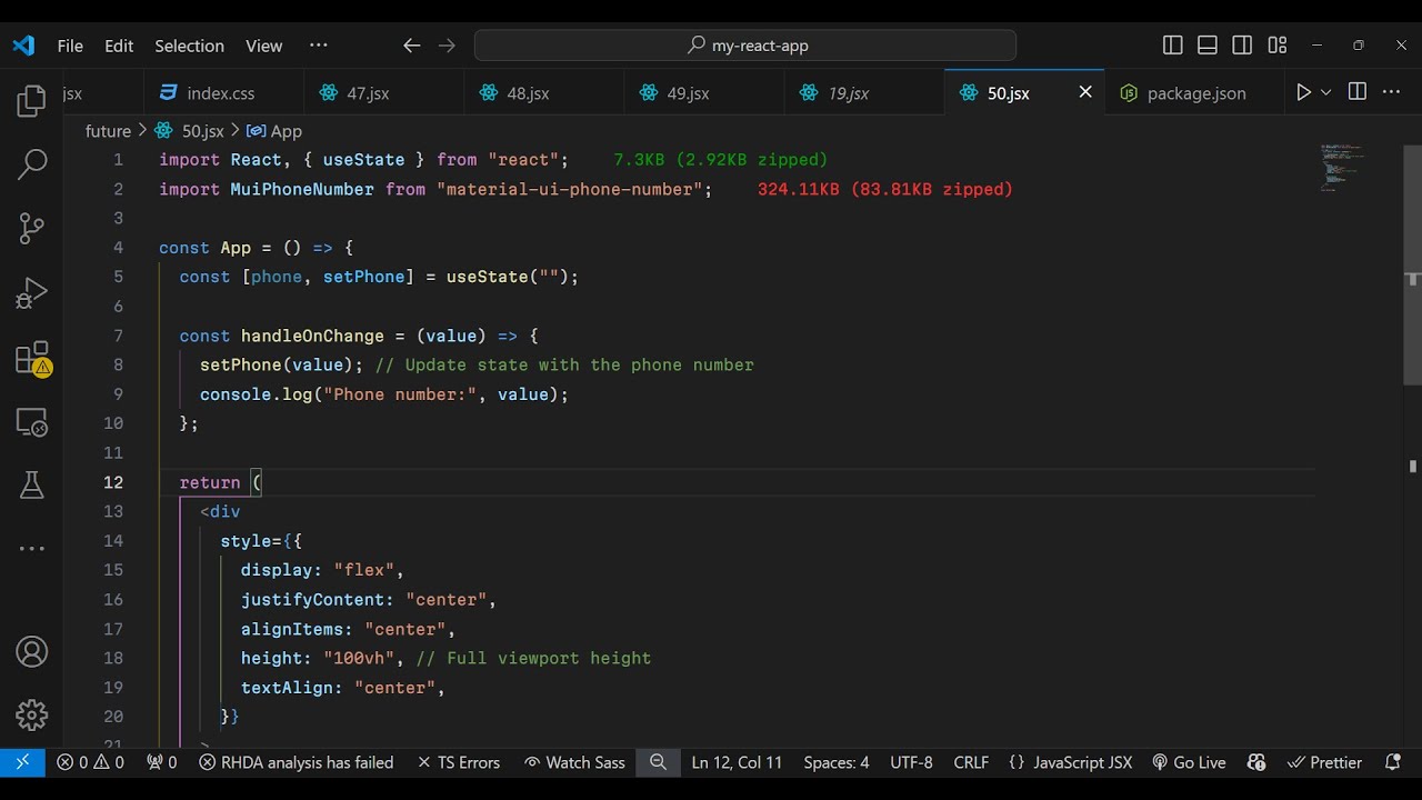 Build a React.js Google Material UI Phone Picker With Flag ...