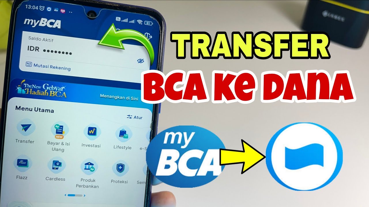 Cara Transfer BCA Ke Dana - Cara Top up Dana lewat My BCA - YouTube