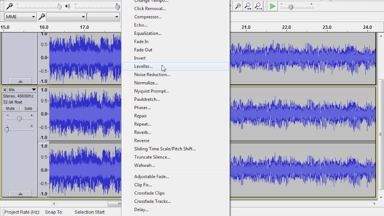 Audacity + cyberlink wave editor advance vocal removal tutorial :vocal ...