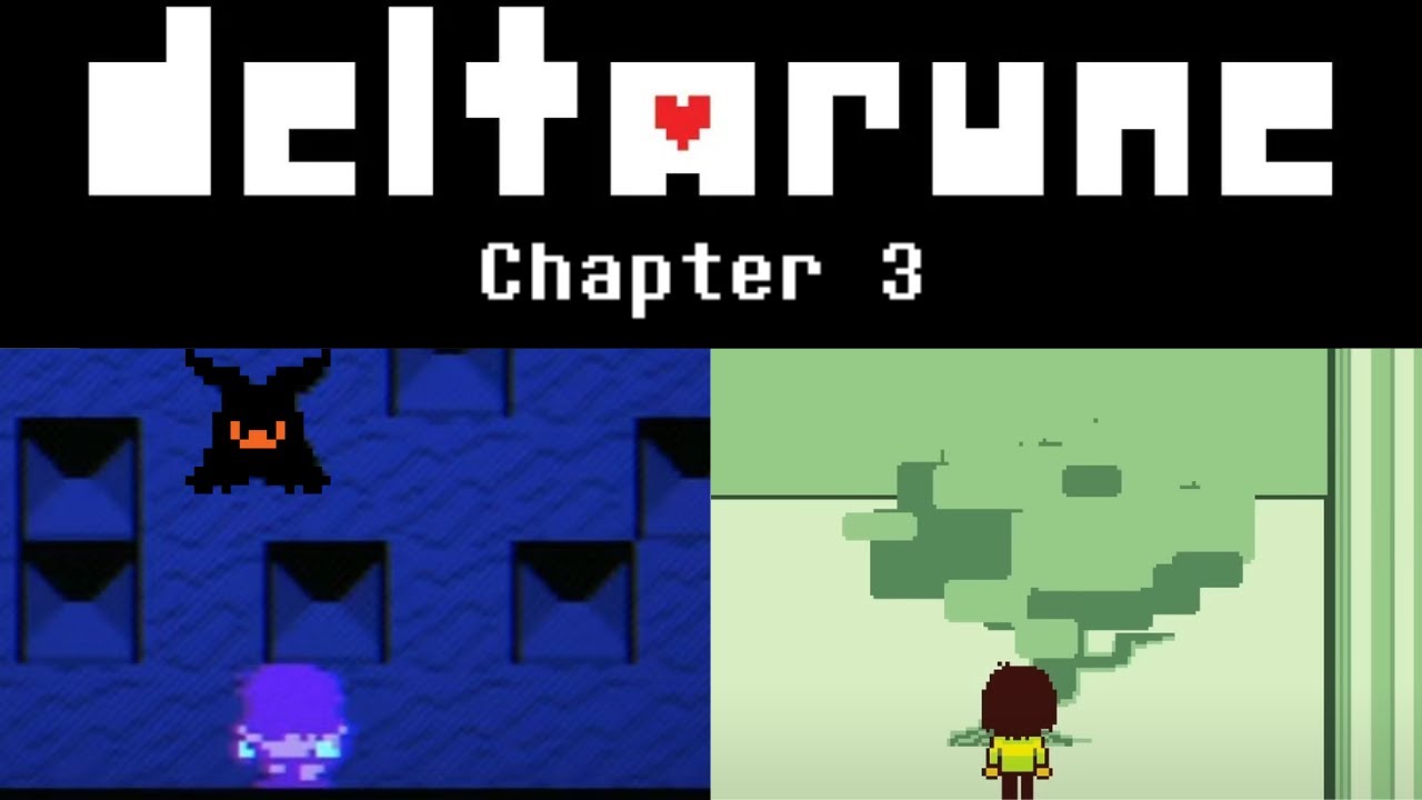 Obtaining the Shadow Mantle and The Egg (Deltarune Chapter 3) - YouTube