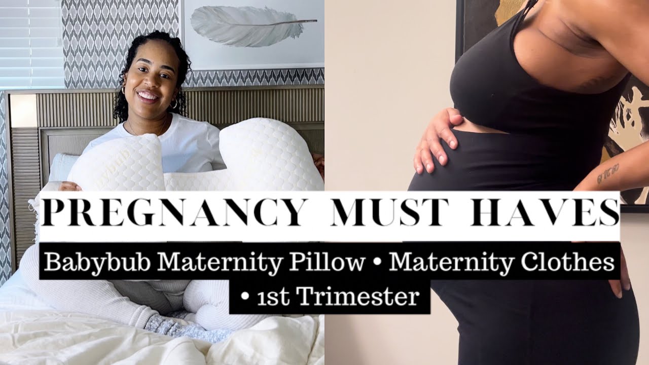 PREGNANCY MUST HAVES: Babybub Maternity Pillow, Nursing Bras, 1st ...