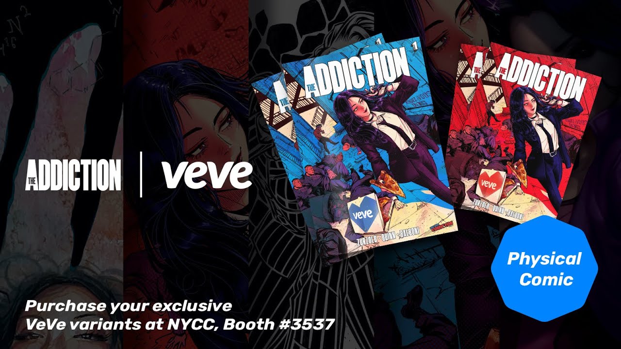 The Addiction x VeVe - Comic Book Teaser #NYCC2023 - YouTube