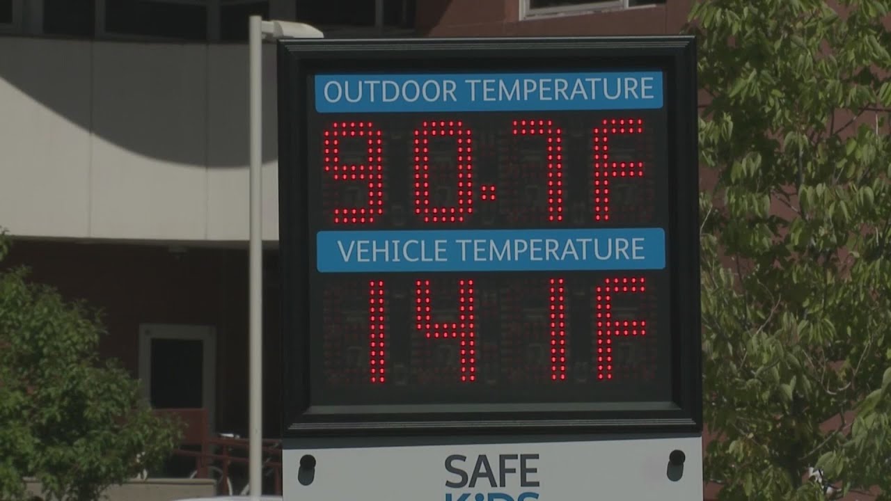 Temperature inside vehicle jump to 141 degrees - YouTube