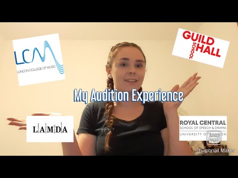 My Drama School Audition Process (Central, Guildhall, LAMDA & LCM ...