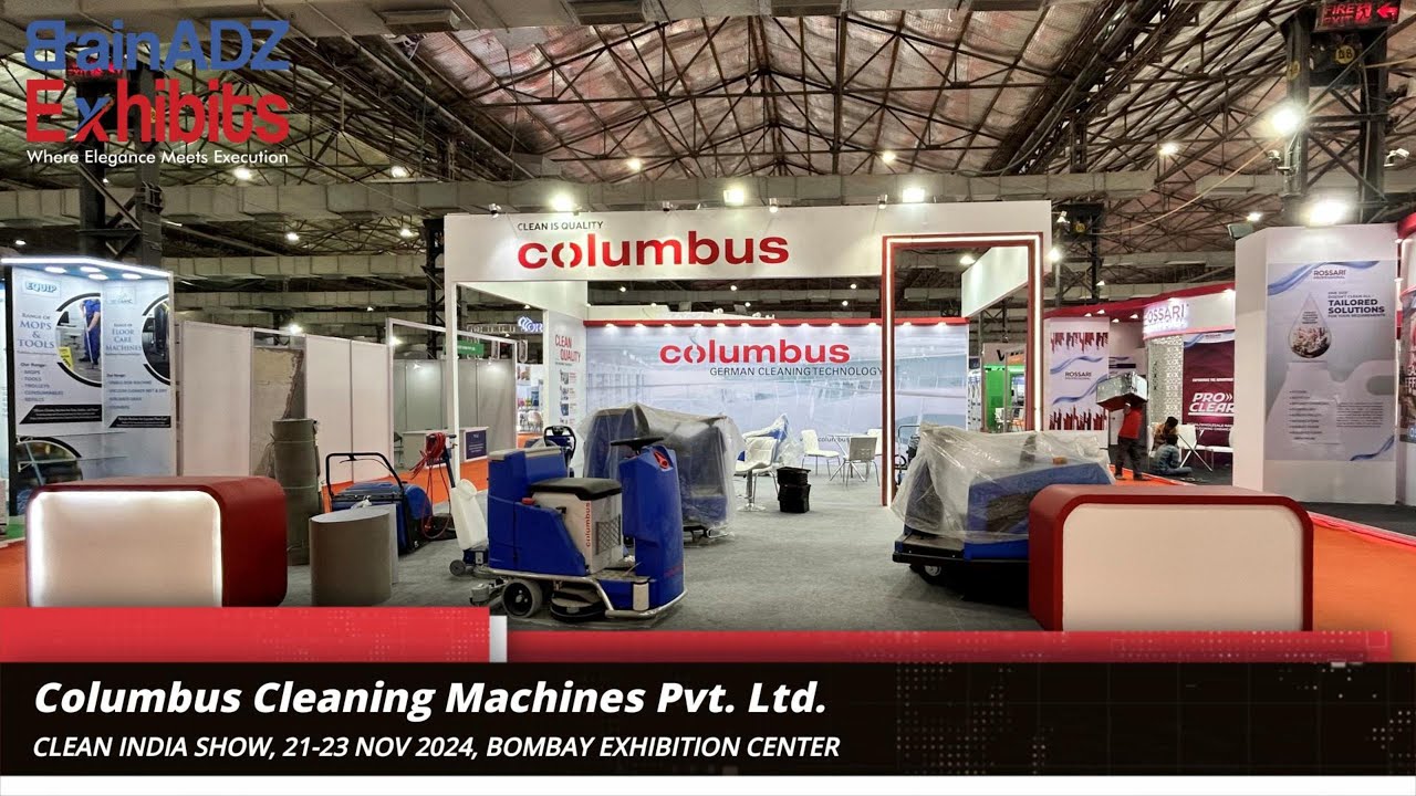 Columbus Cleaning Machines Pvt Ltd at Clean India Show 2024 – Designed ...