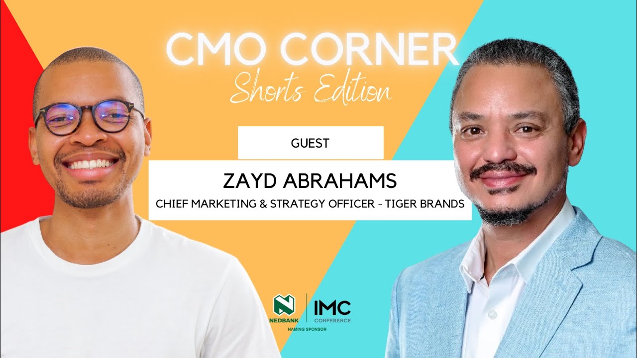 S3 E4: Tiger Brands, Chief Marketing & Strategy Officer - Zayd Abrahams ...