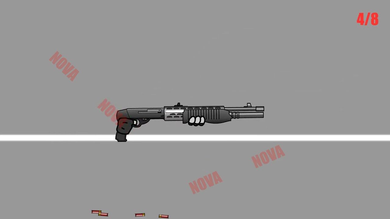 SPAS-12 animation | Madness Combat - YouTube