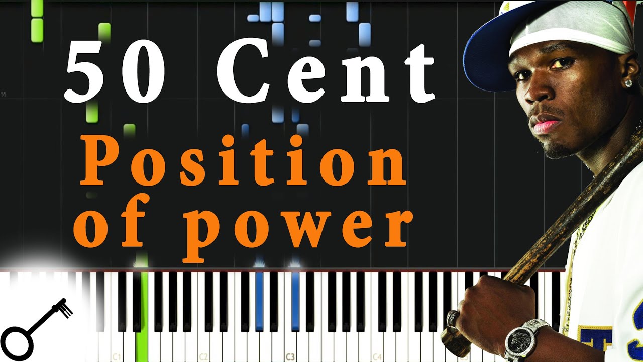 50 Cent - Position of power [Piano Tutorial] Synthesia | passkeypiano ...