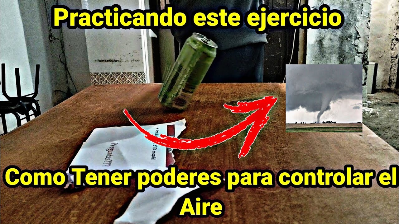 COMO tener poderes de AEROKINESIS💨|| Aprender Aerokinesis con ejercicio ...