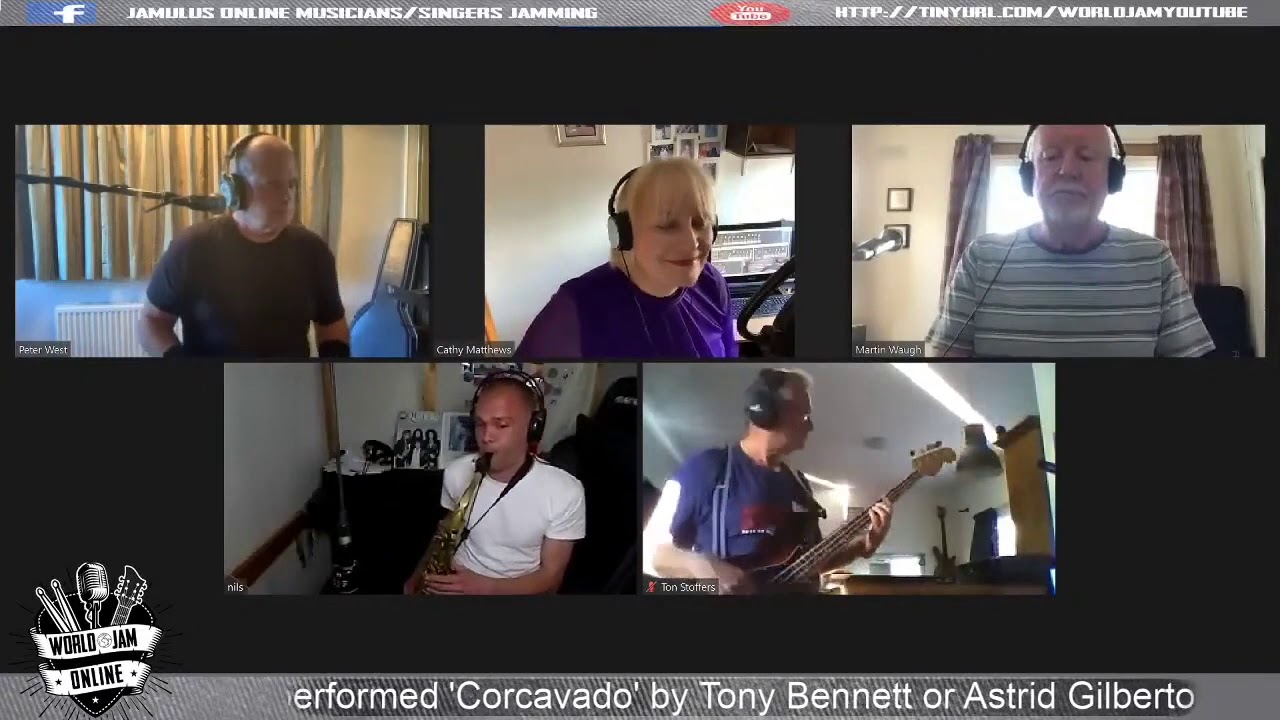 Corcovado - World Jam On Jamulus - YouTube