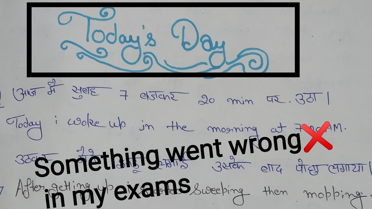 My English is poor || All About Today in English || Basic translation ...