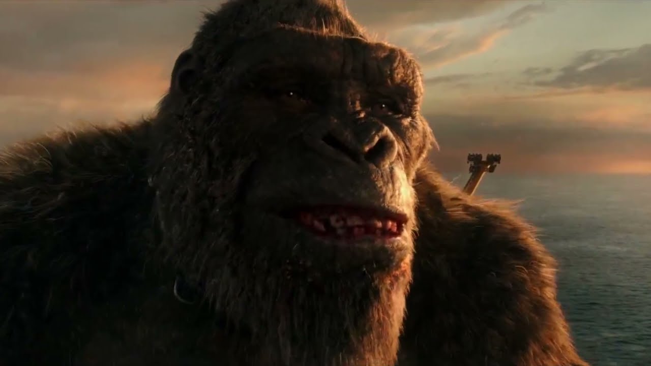 Godzilla vs Kong Kong Eating Fish Screentime - YouTube