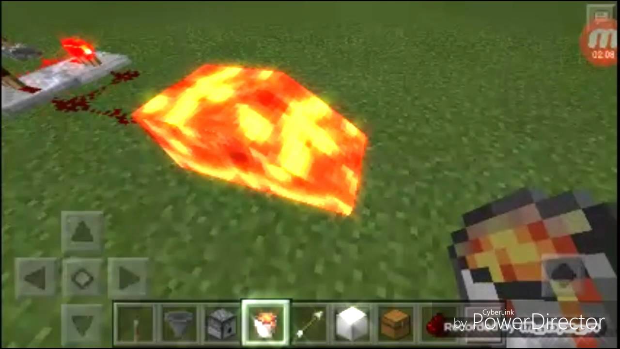 Minecraft how to make flaming arrows - YouTube