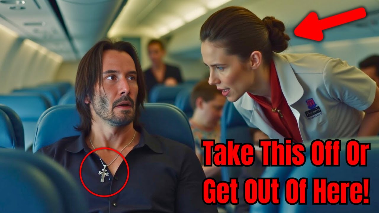 Flight Attendant Humiliated Keanu Reeves’ Cross Necklace In First Class ...