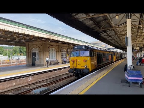 Trains at: Exeter St Davids, Including Railtours and Ex Avanti West ...