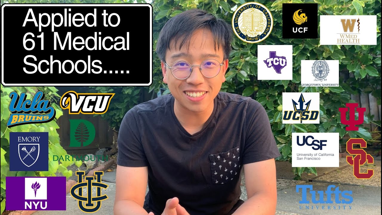 I applied to 61 Medical schools... // 2022-2023 Medical School ...