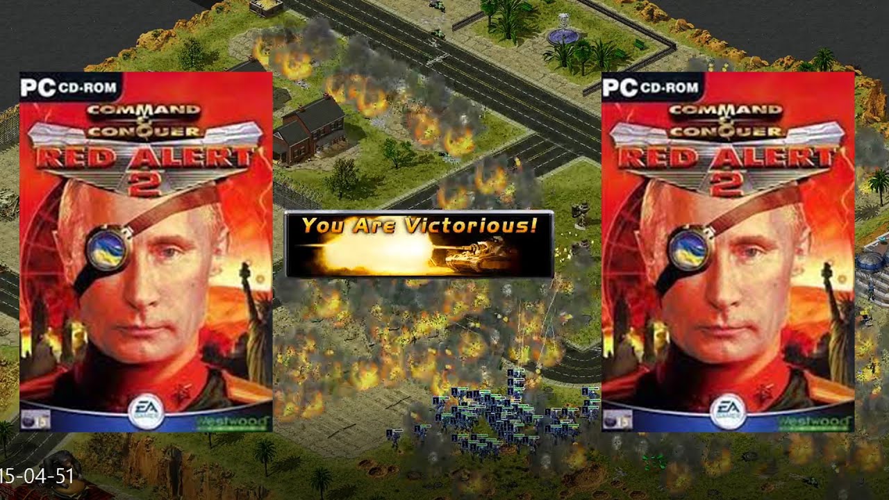 Red Alert 2 : Win and Lose : 1VS1 - YouTube