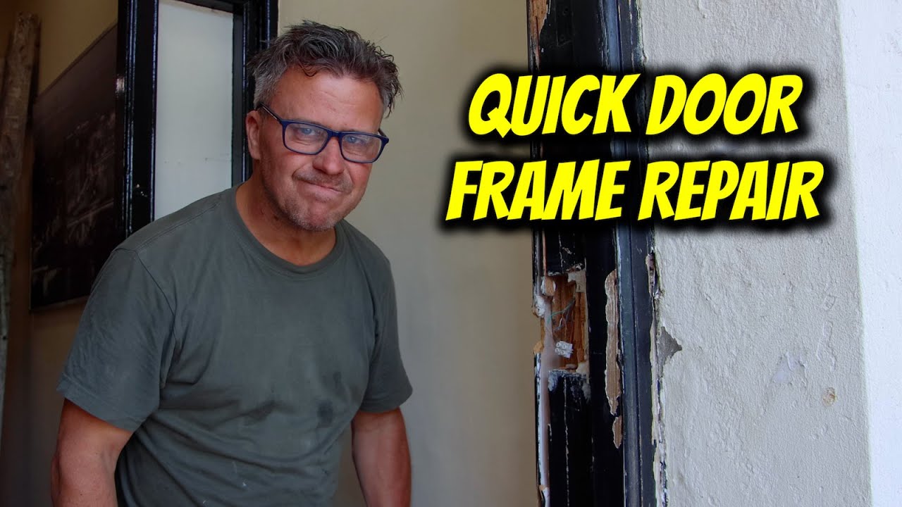 How to Repair a Door Frame | 60 Second DIY Tips @3csealants #diy #howto ...