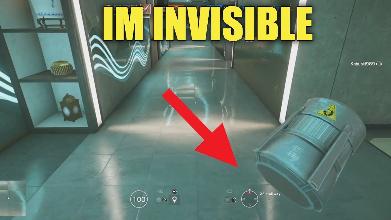 THE INVISIBLE GLITCH! - Rainbow Six Siege - YouTube