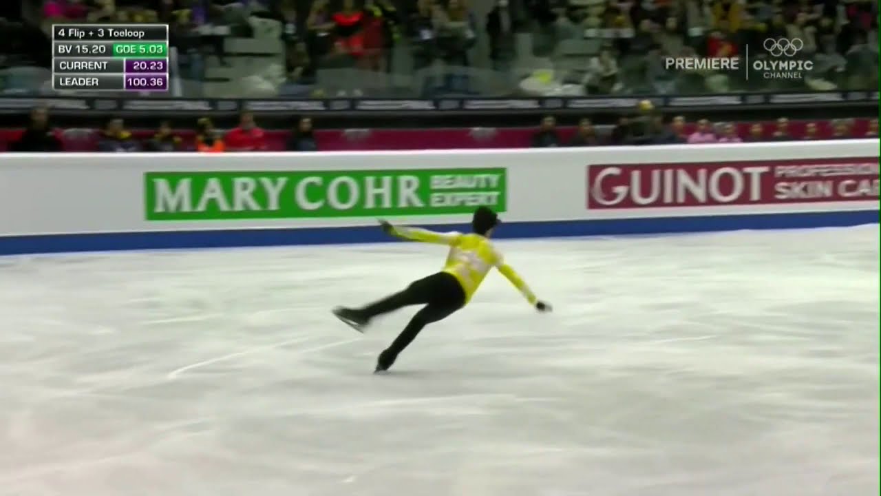 Quadruple Lutz Nathan Chen - YouTube