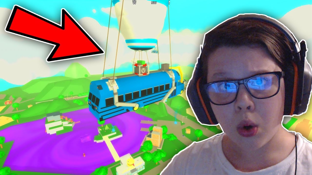 FORTNITE IN ROBLOX ! - YouTube