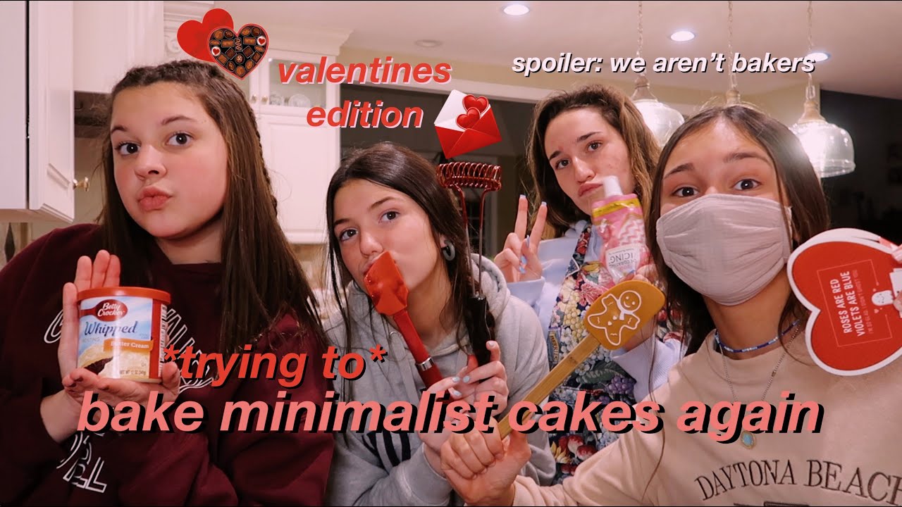 valentines cakes?? (who let me bake again) - YouTube
