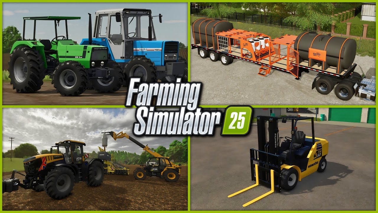 Farm Sim News - Alma Missouri, Phiber Dash Trailer, JCB, & More ...