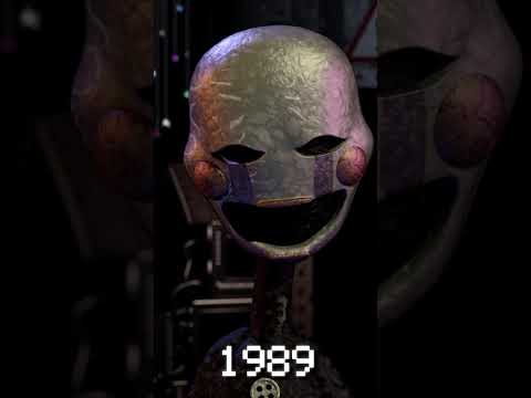 FNAF Puppet Animation over the years
