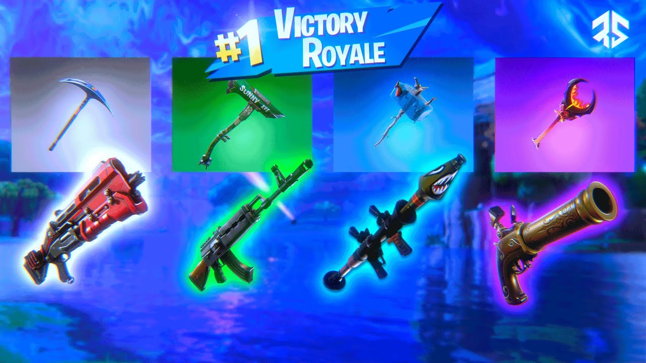 The *RANDOM* PICKAXE CHALLENGE in Fortnite Chapter 2! (CRAZY) - YouTube