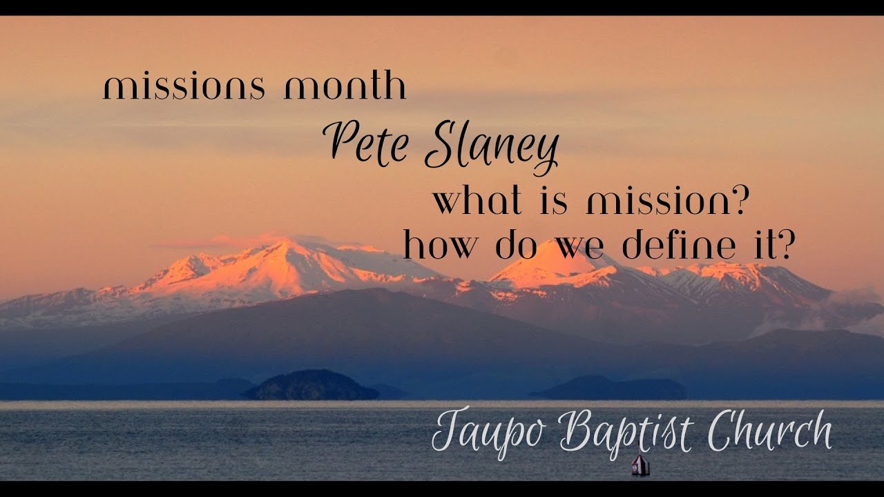 26 May 2024 - Mission Month: What is mission? - YouTube