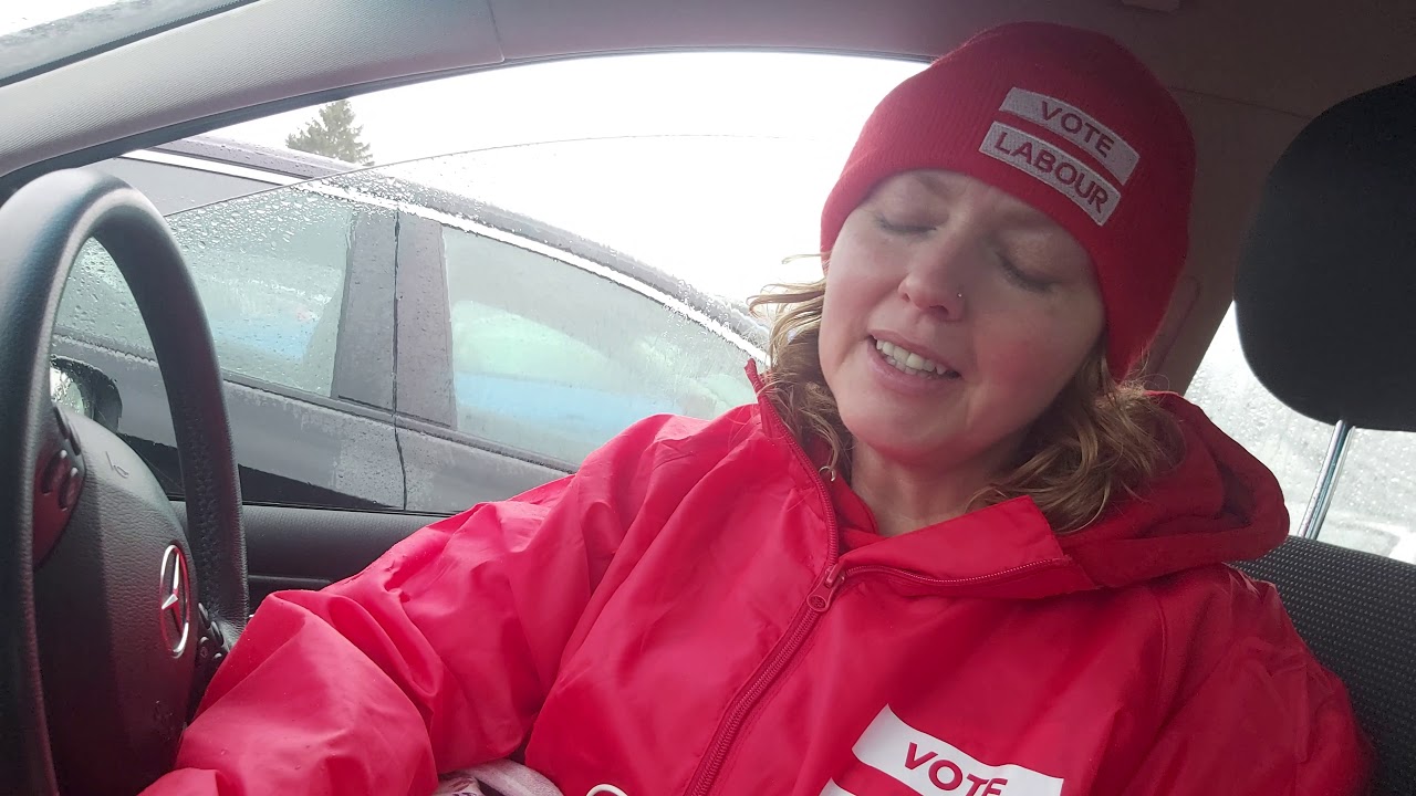 Mandy Clare on Labour campaigning in Winsford, Eddisbury a Tory held ...