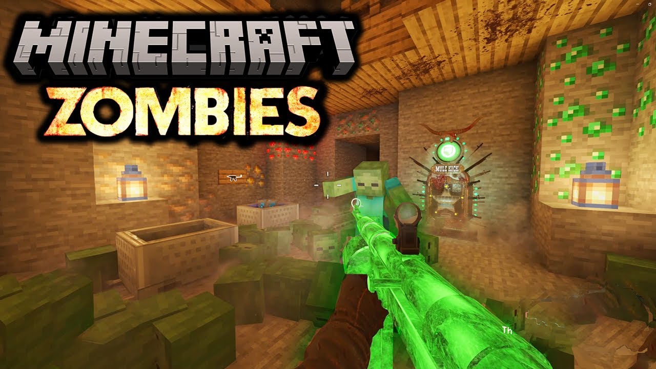 Can I Beat MINECRAFT ZOMBIES In Bo3 (black ops zombies) - YouTube