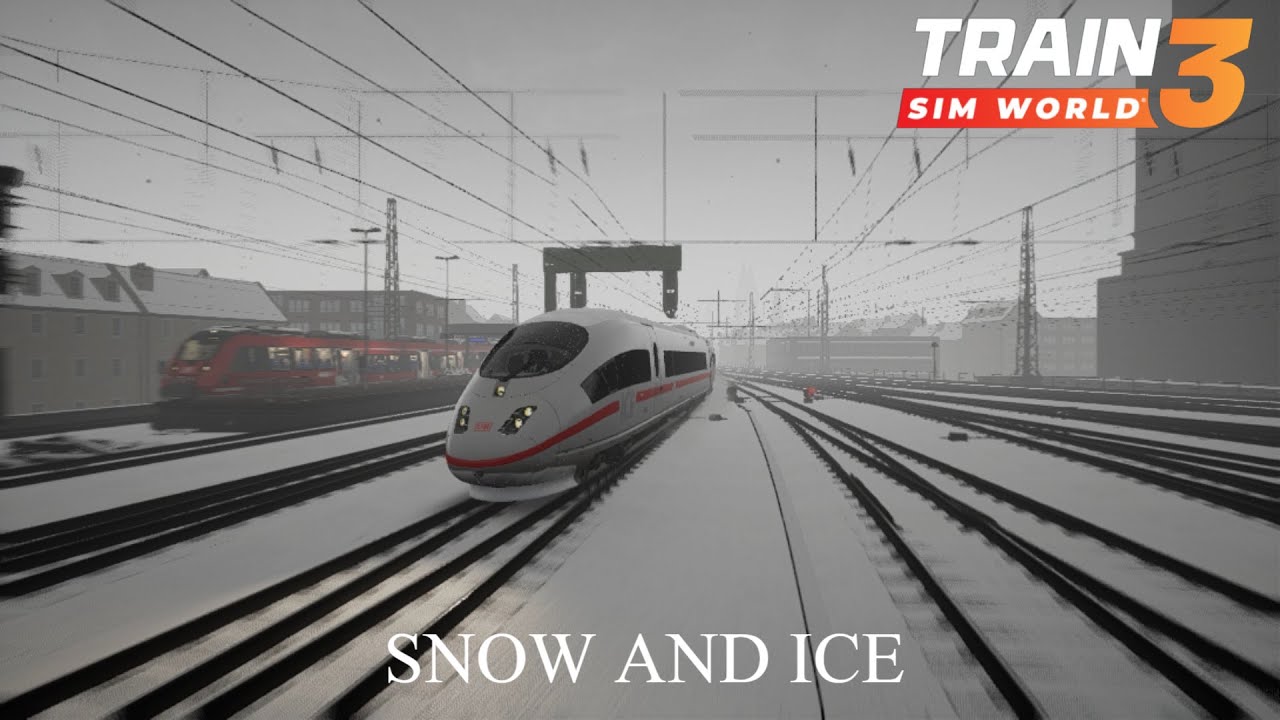 SNOW AND ICE - BR406 DB| TRAIN SIM WORLD 3 - YouTube