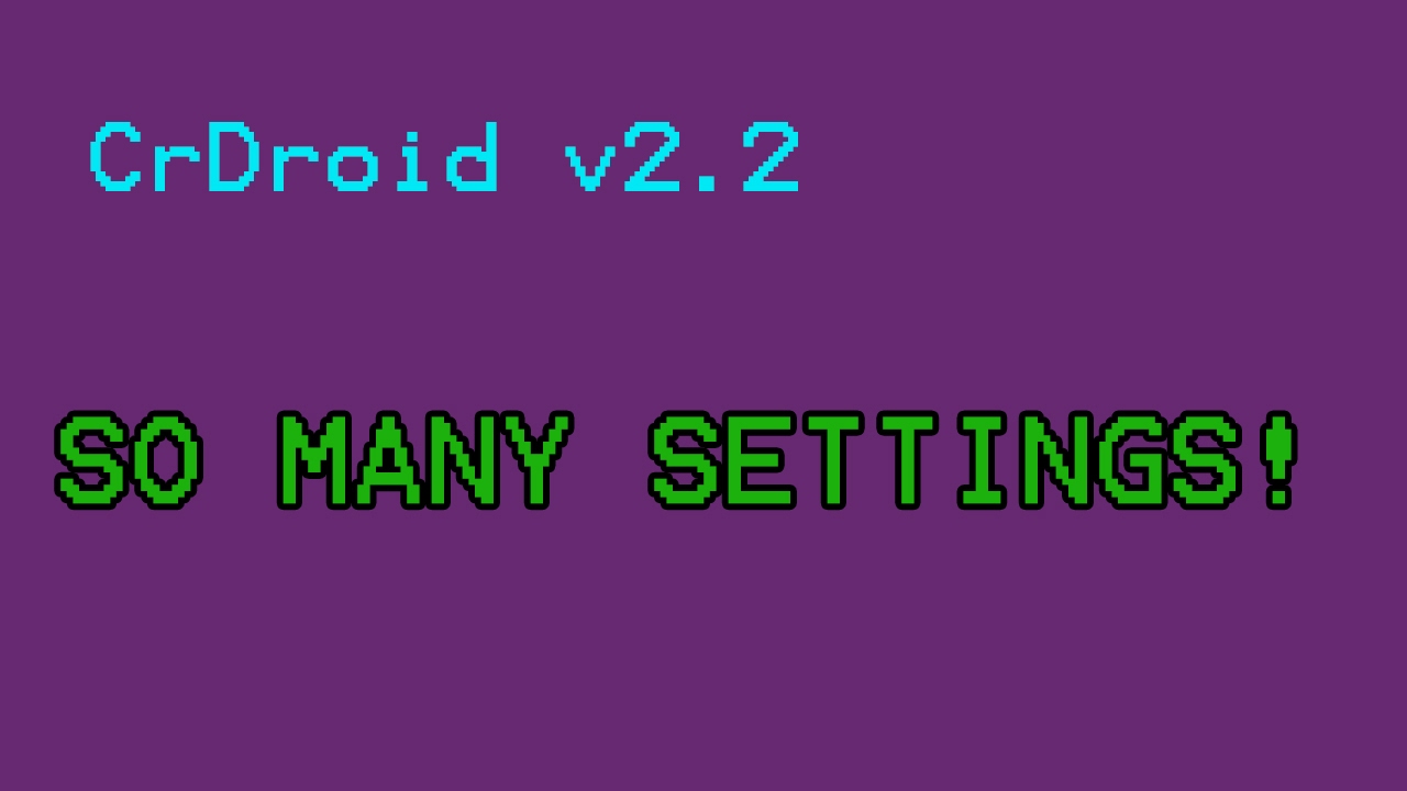 CrDroid ROM (Android 7.1.1) Installation and Review - YouTube