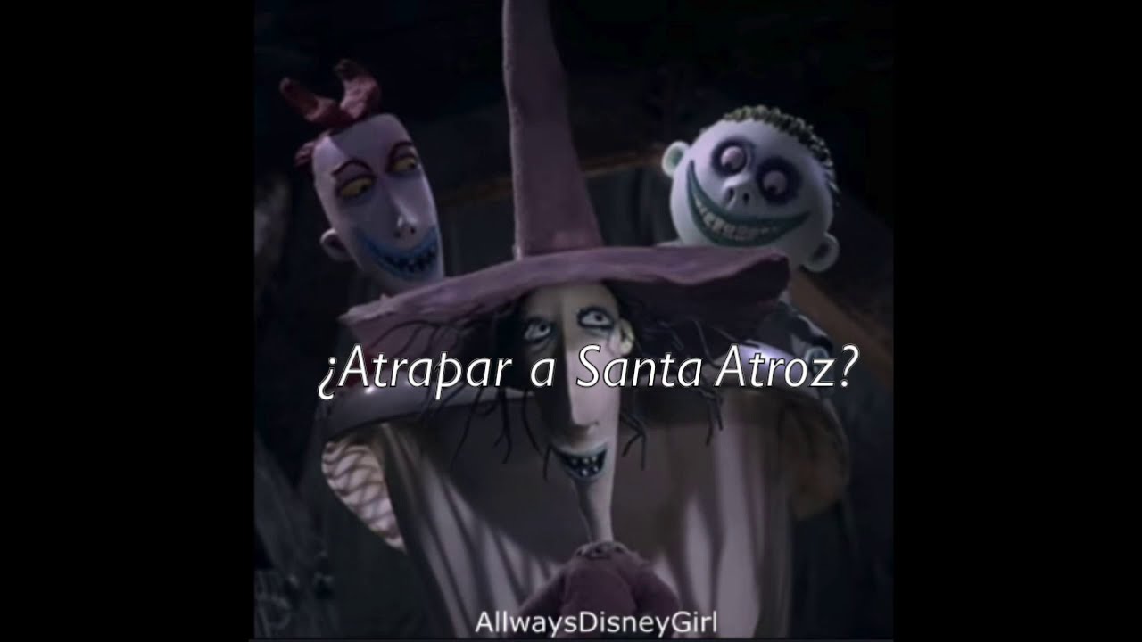 Atrapa a Santa Atroz, El Extraño Mundo de Jack (Danny Elfman) letra ...