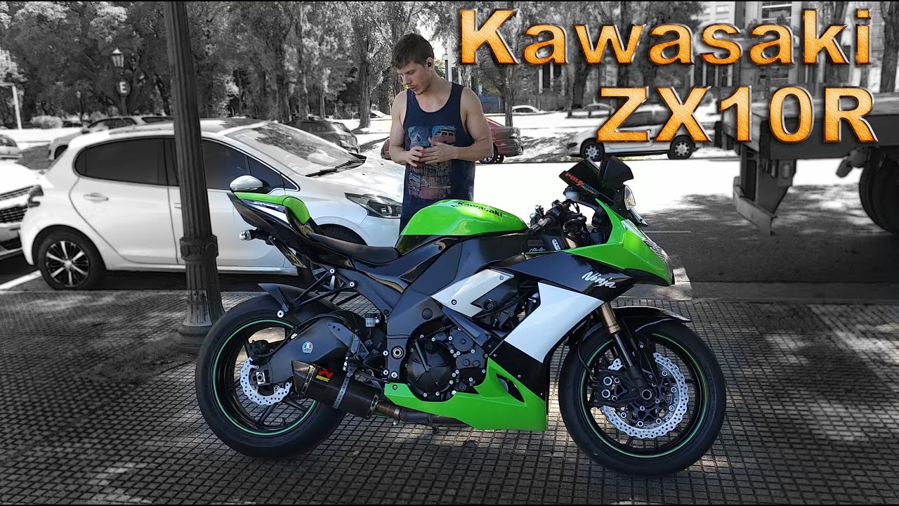 Review Kawasaki Zx10R 2008 - YouTube