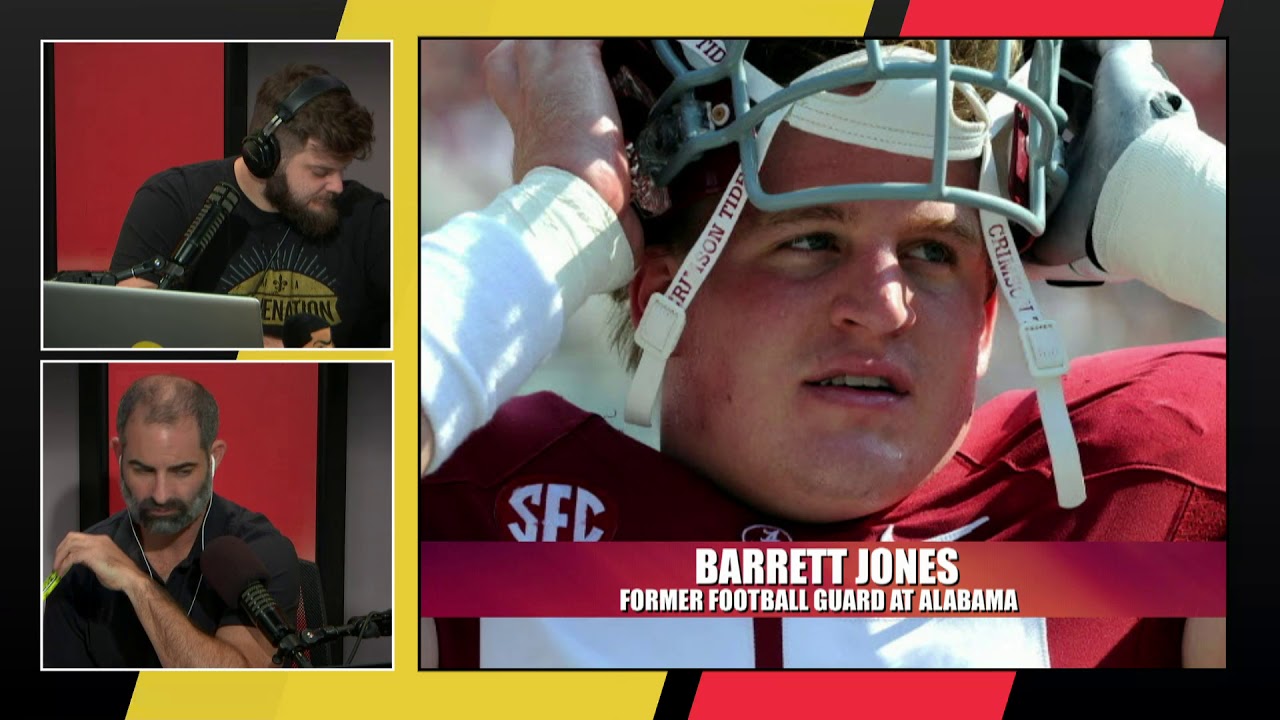 Barrett Jones Interviewed by Off The Bench - YouTube