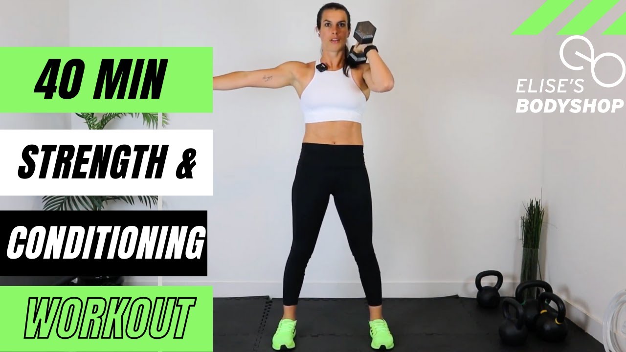 40 Minute Strength and Conditioning Workout - YouTube