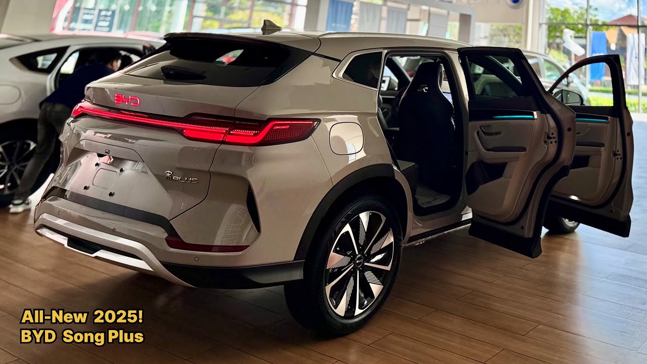 New 2025! BYD Song Plus DMi Hybrid Tech : King of Luxury Comfort SUV ...