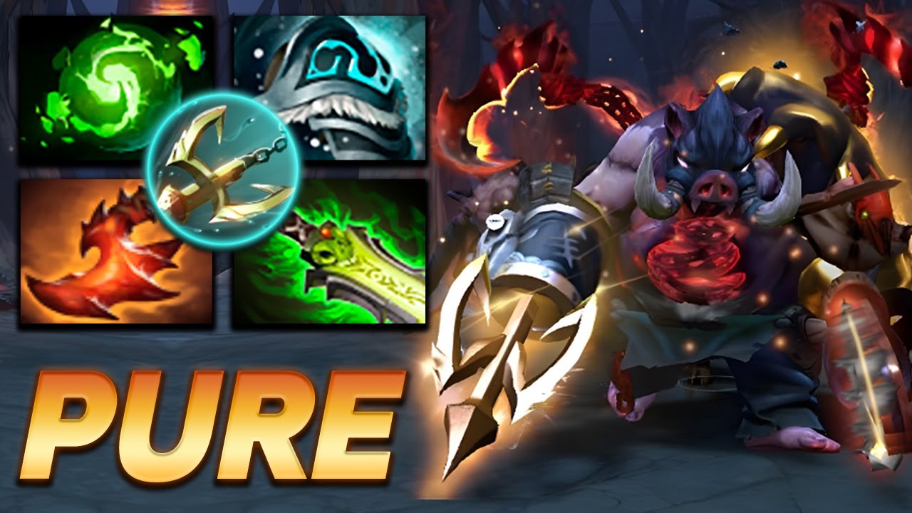 PURE PUDGE - Dota 2 Pro Gameplay [Watch & Learn] - YouTube