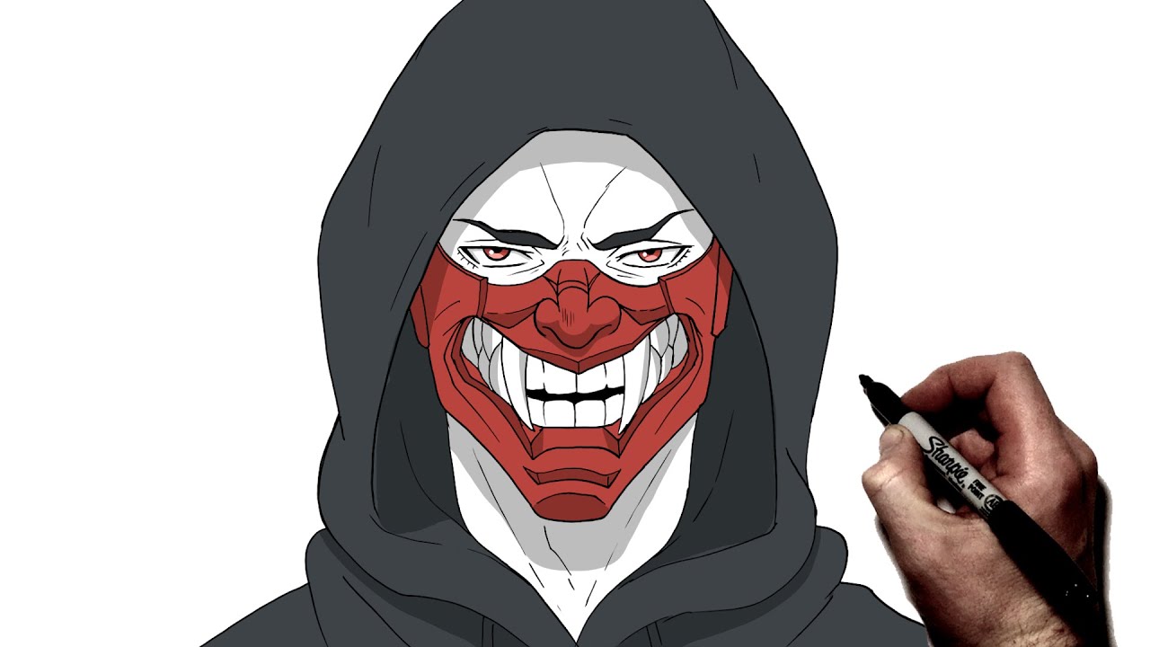 How To Draw Ninja Kamui | Step By Step | Ninja Kamui - YouTube