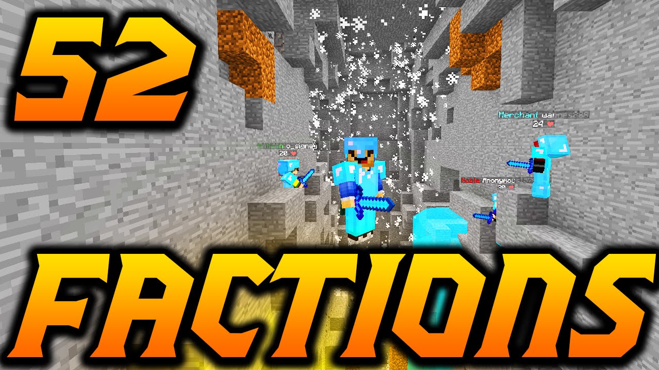 Minecraft Factions VERSUS: Episode 52 "RAIDING AN ONLINE FACTION ...