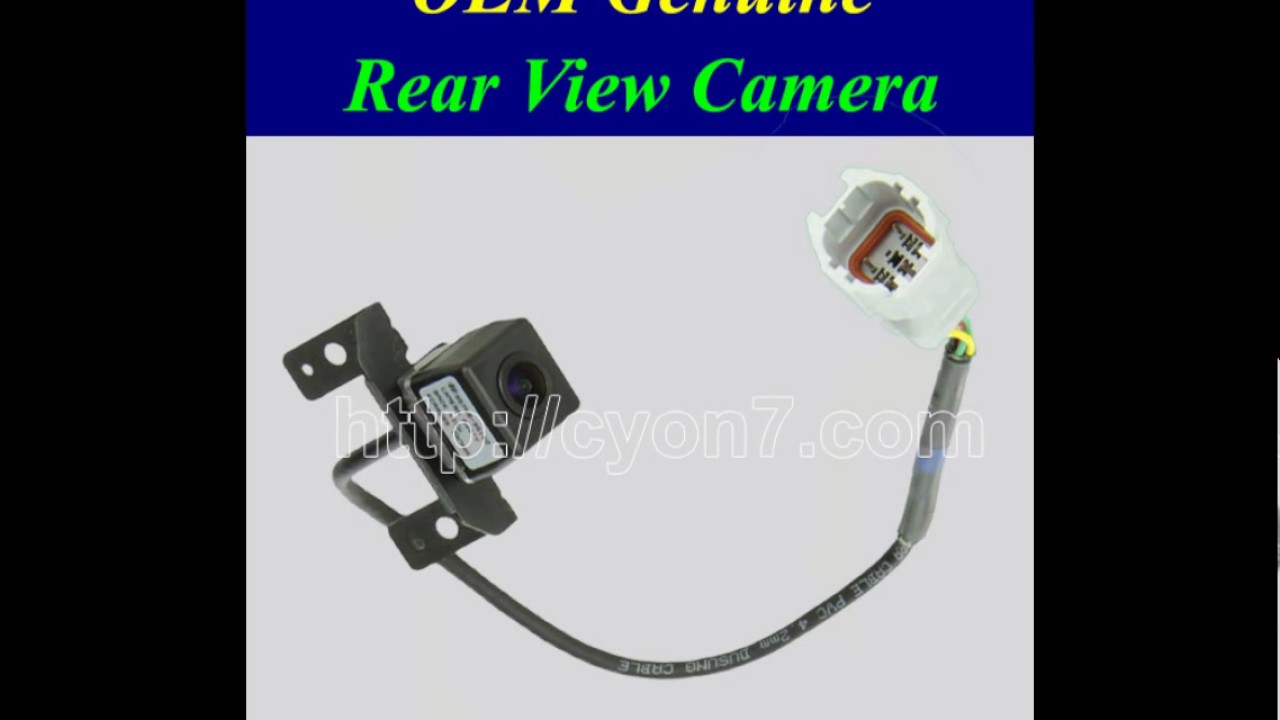2011~2014 Hyundai sonata i45 OEM Genuine Rear View Camera - YouTube